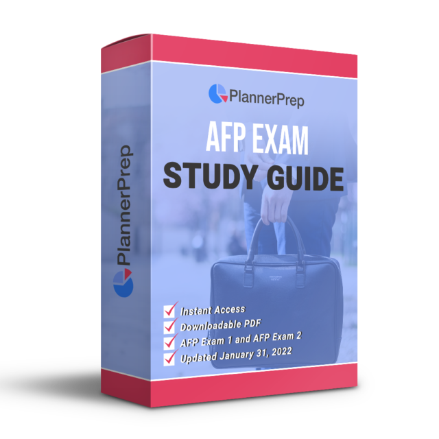 PlannerPrep’s AFP Exam 1 and Exam 2 Practice Exams and AFP Study Guide – PlannerPrep