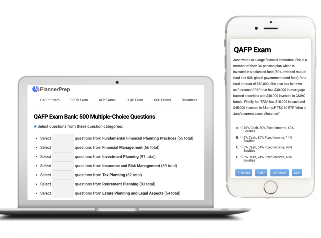 PlannerPrep’s QAFP™ Practice Exams and Exam Bank – PlannerPrep